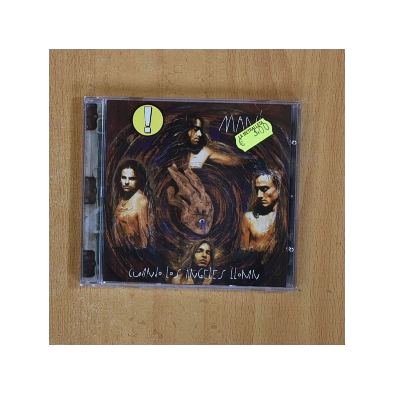 MANA - CUANDO LOS ANGELES LLORAN - CD - Discos La Metralleta - tienda ...